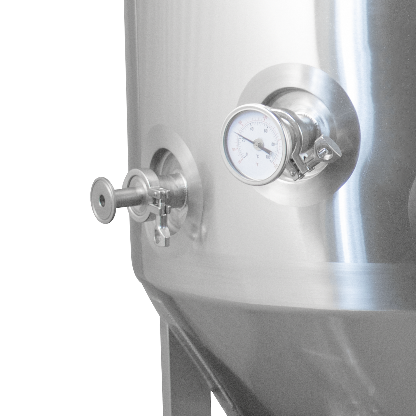 Conical Fermenter | Jacketed | 1 bbl – MB Stainless